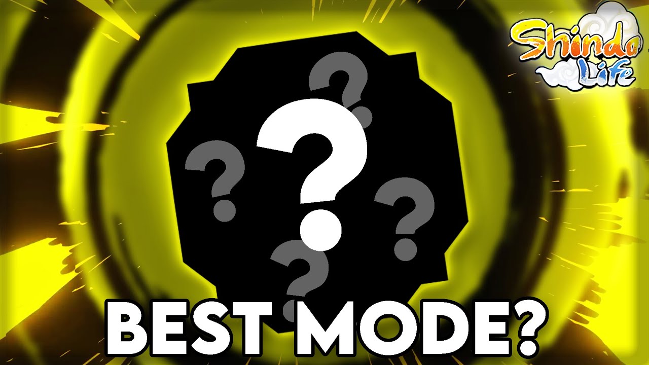 This Is The BEST MODE EVER! *MUST USE!* | Shindo Life! - YouTube