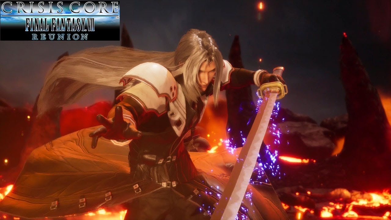 Sephiroth Kills Ifrit - Crisis Core Final Fantasy 7 Reunion - YouTube