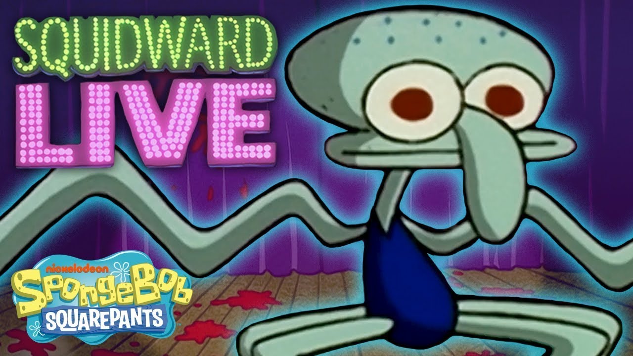 Spongebob Squarepants - Squidward LIVE Show (HD) - YouTube