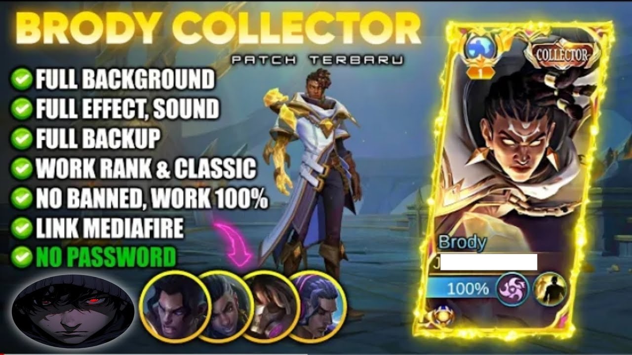 Script Skin Brody Collector | Full Effect Voice | Script Skin Brody ...