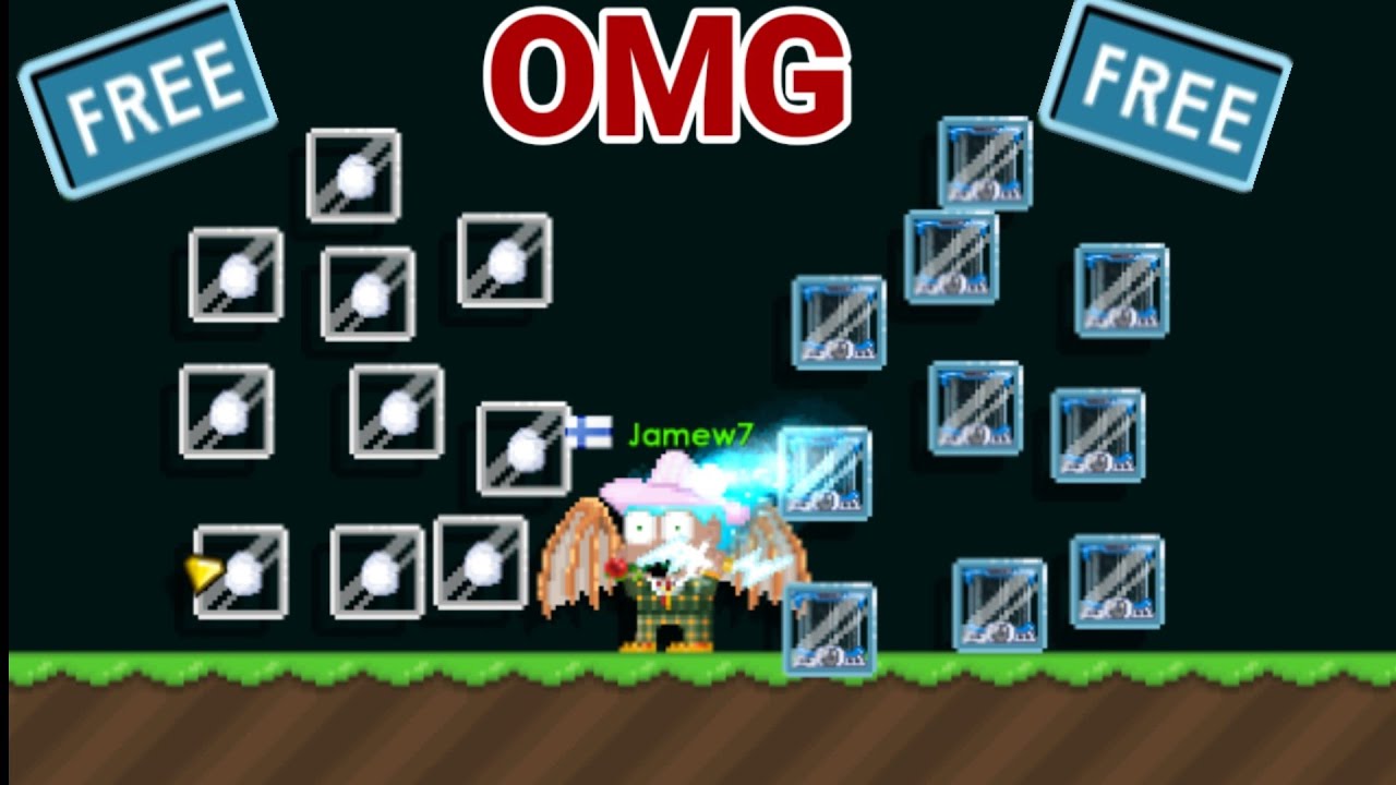 OMG! RAYMAN/MAGPLANT! (5 BLUE GEM LOCK GIVEAWAY!) - Growtopia - YouTube