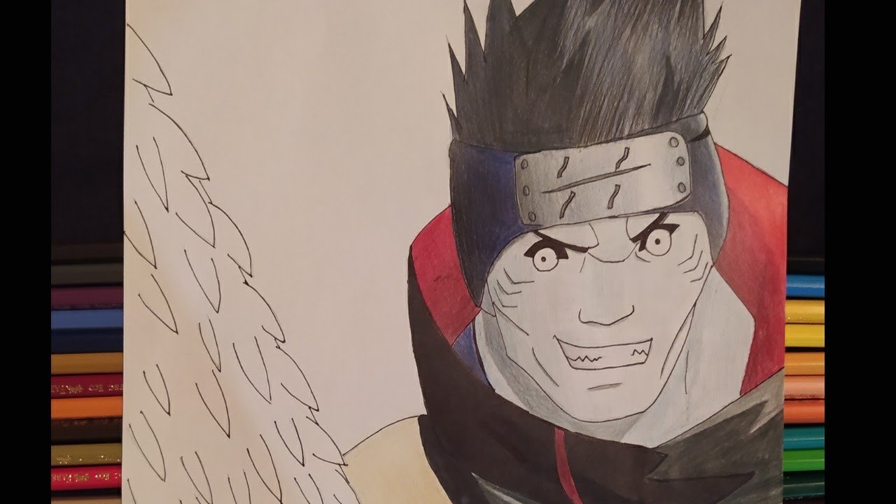 Speed Drawing - Kisame e Samehada [Naruto Shippuden] PARTE 2 - YouTube