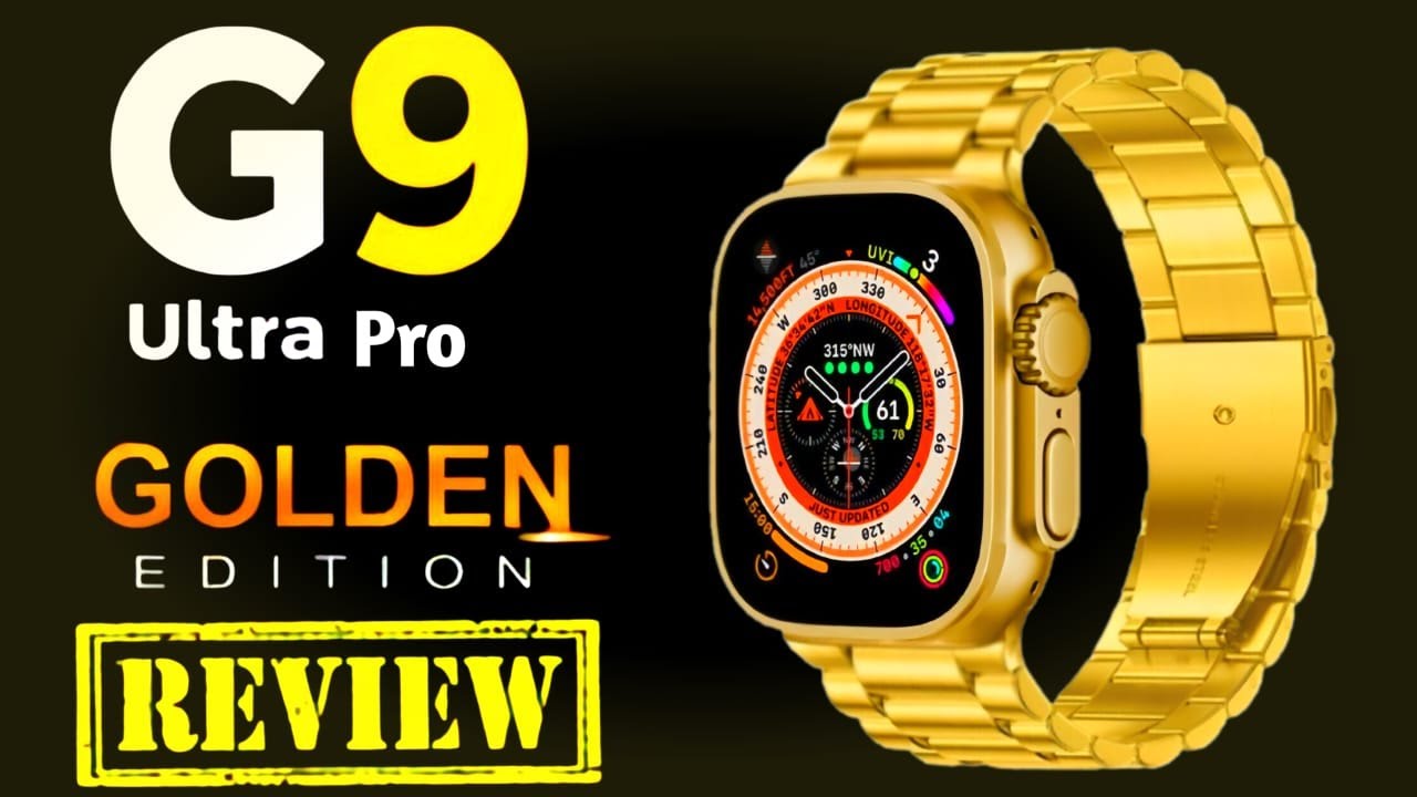 G9 Ultra Pro Smartwatch | Gold Ultra Smartwatch | Fendior America ...