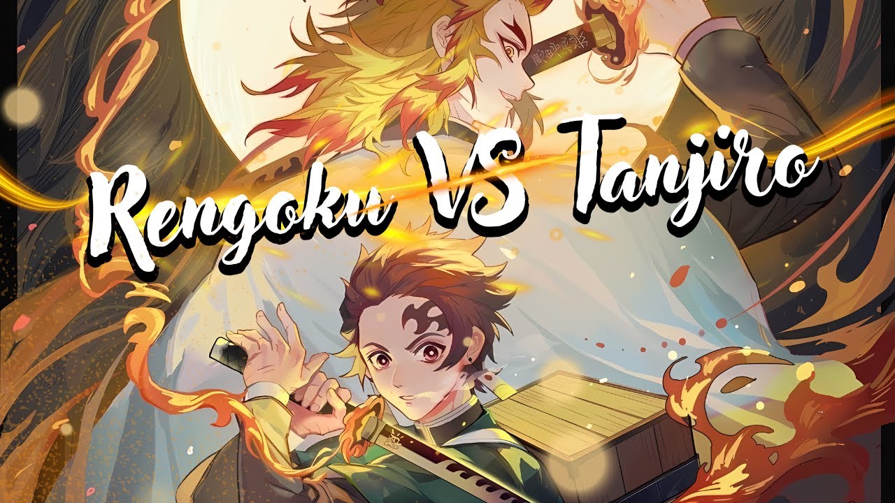 Rengoku vs. Tanjiro: The Most Intense Battle Yet! 🔥| Demon Slayer ...