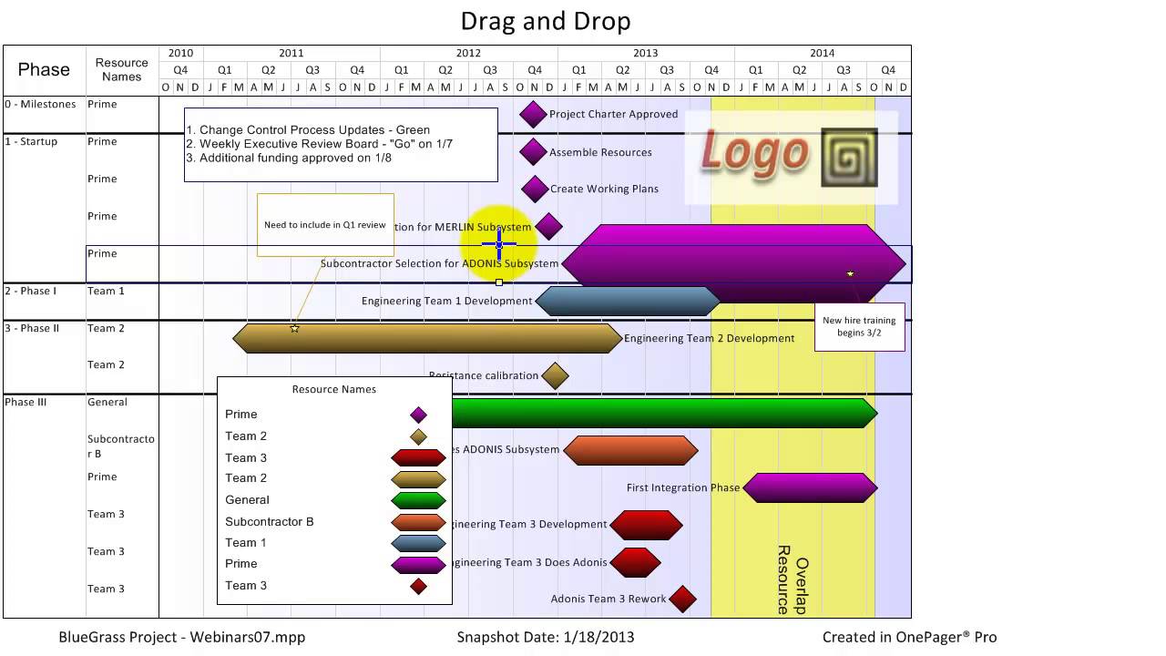 Dragging, Dropping, and Resizing Objects - YouTube