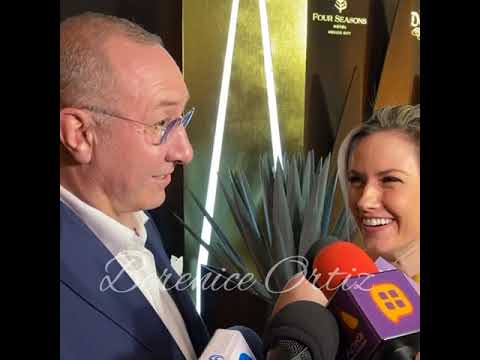 Altair Jarabo presentó a la prensa a su esposo francés 20 años mayor que ella.
