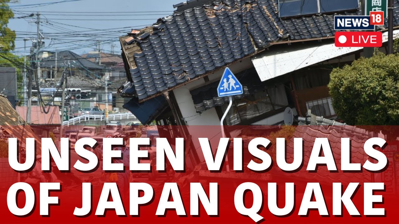 Japan Earthquake 2024 Live | Unseen Visuals Of Japan Earthquake LIVE ...