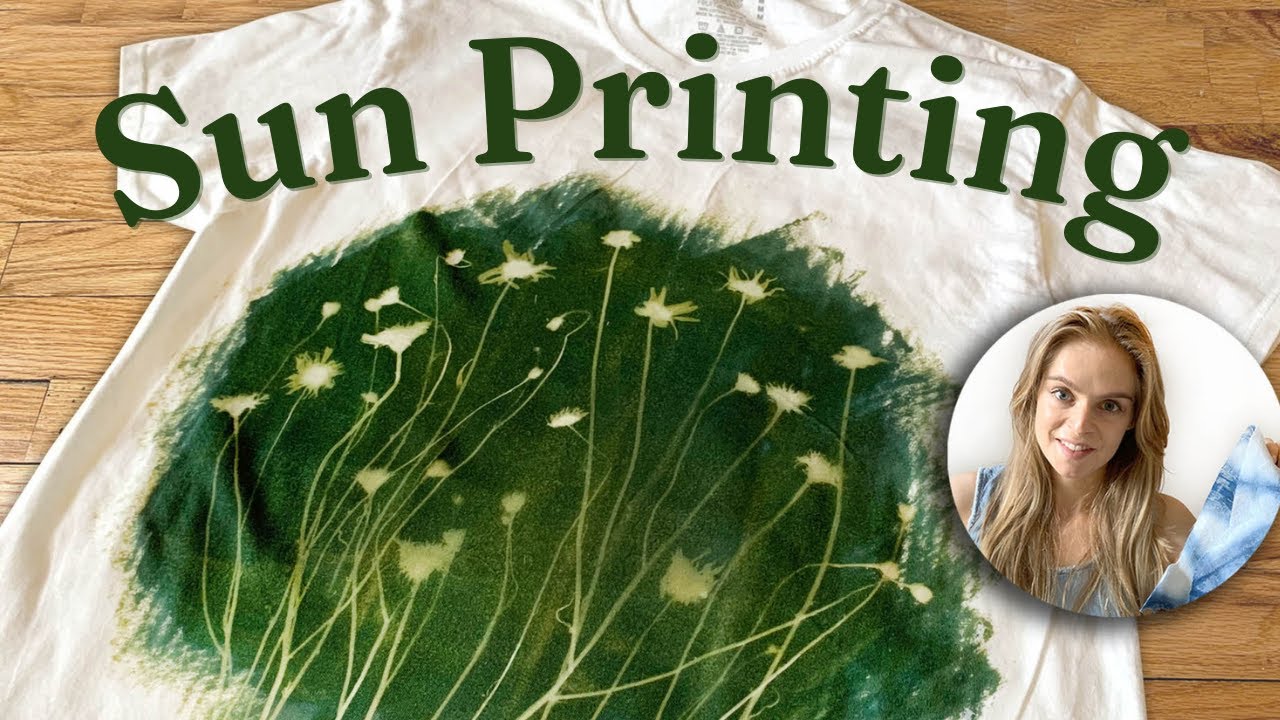 How to Sun Print with Solar Fast | Onyx Art Studios - YouTube