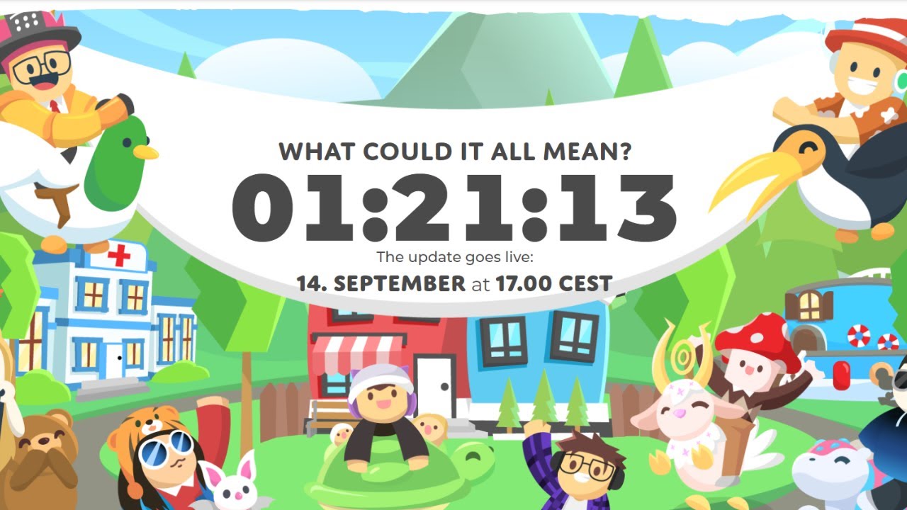 Huge Adopt Me update and countdown! Come join me! - YouTube