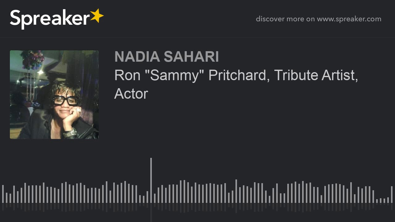 Ron "Sammy" Pritchard, Tribute Artist, Actor - YouTube