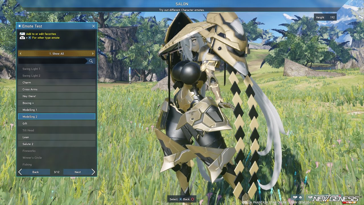 PSO2 NGS Character Creation Tutorial, Golden Samurai Mia - YouTube