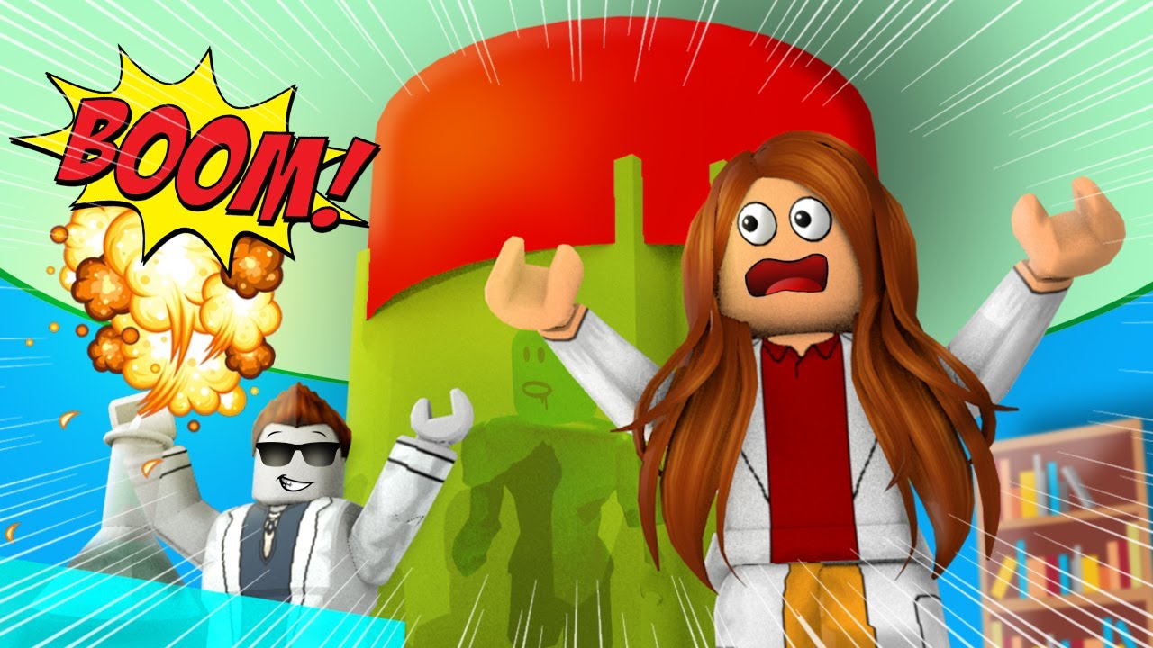 VIRAMOS CIENTISTAS POR UM DIA - Escape The Lab Obby! - YouTube