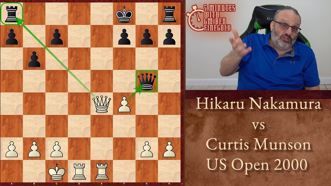 Five Minutes with Ben: Hikaru Nakamura vs Curtis Munson, US Open 2000 ...