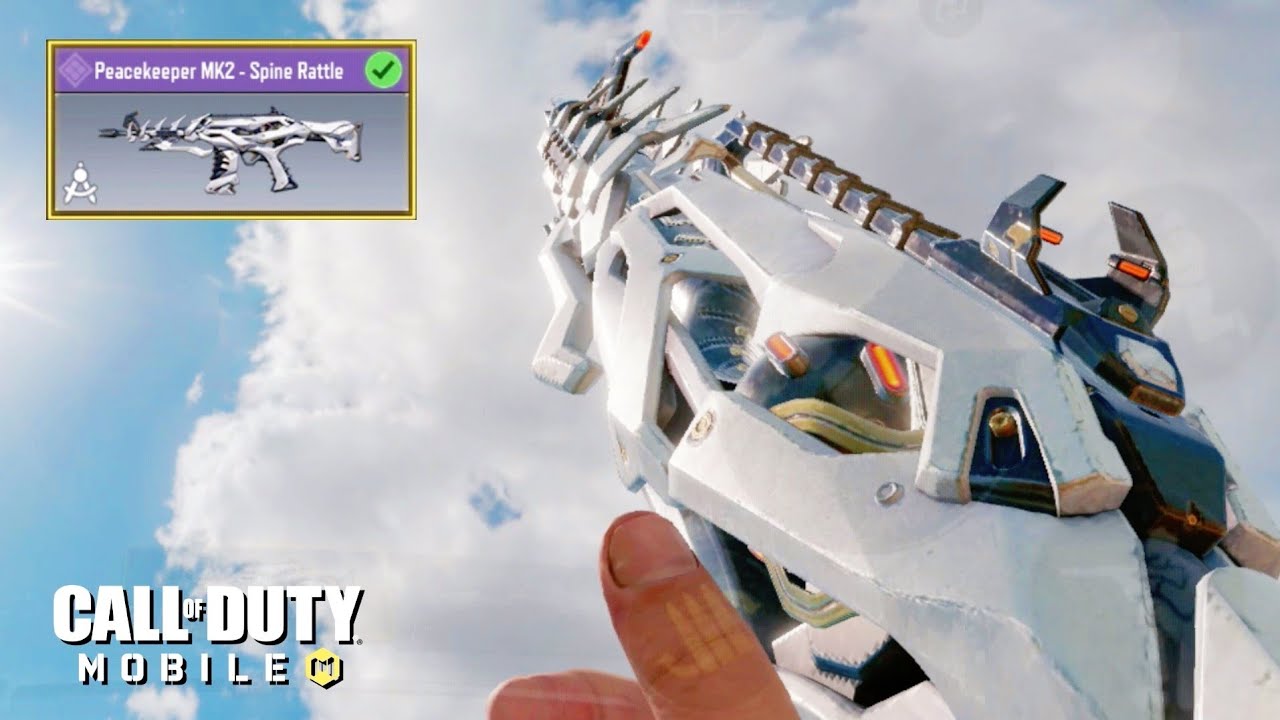 *BEST BP SKIN* EPIC PEACEKEEPER - SPINE RATTLE + SWORDFISH - MKII ...