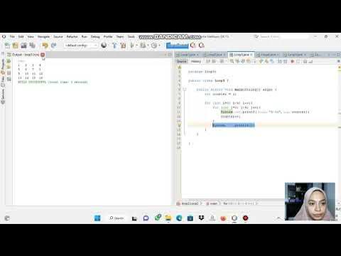 Penjelasan Program Looping dengan Control Statement dalam Bahasa Pemrograman Java - YouTube