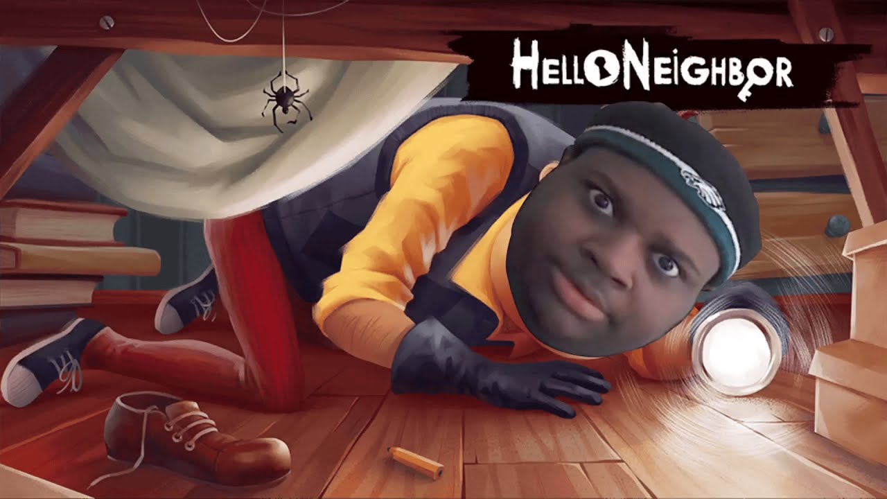 ESCAPING THE NEIGHBORS BASEMENT (There were no kids) | HELLO NEIGHBOR ...
