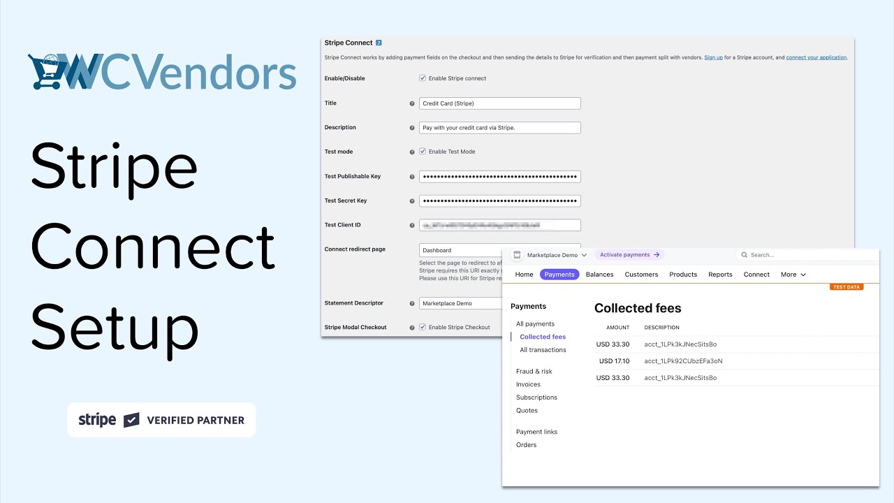 Stripe Connect Setup - YouTube