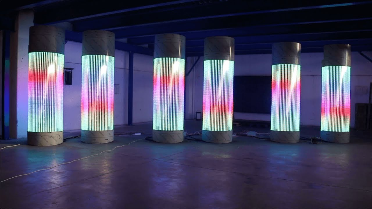 FUN-LED - Multicolor LED Column - YouTube