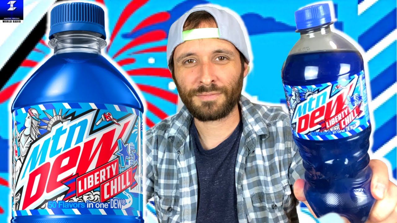 Mountain Dew Liberty Chill Review | NEW Limited Edition Flavor - YouTube
