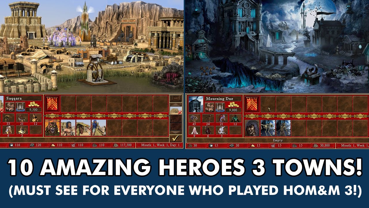 Heroes Of Might And Magic 3 Towns