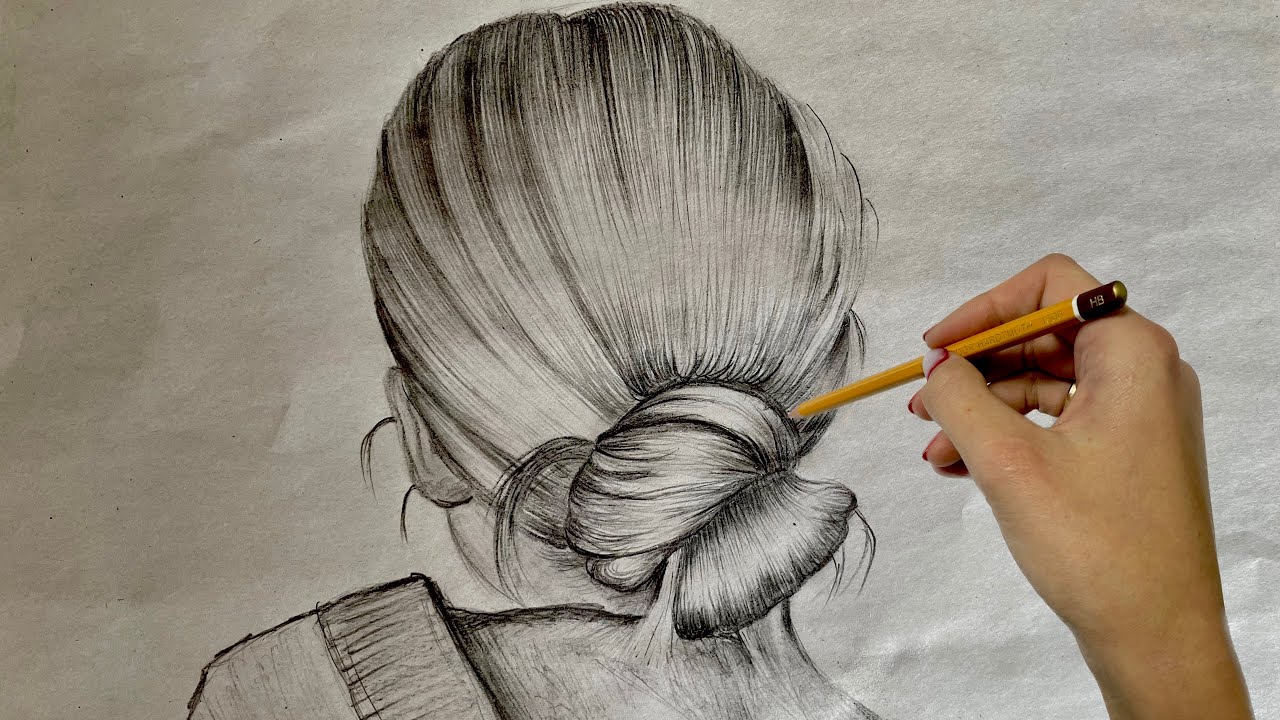 Drawing a model/painting hair/becoming a better artist/learn/Tutorial # ...