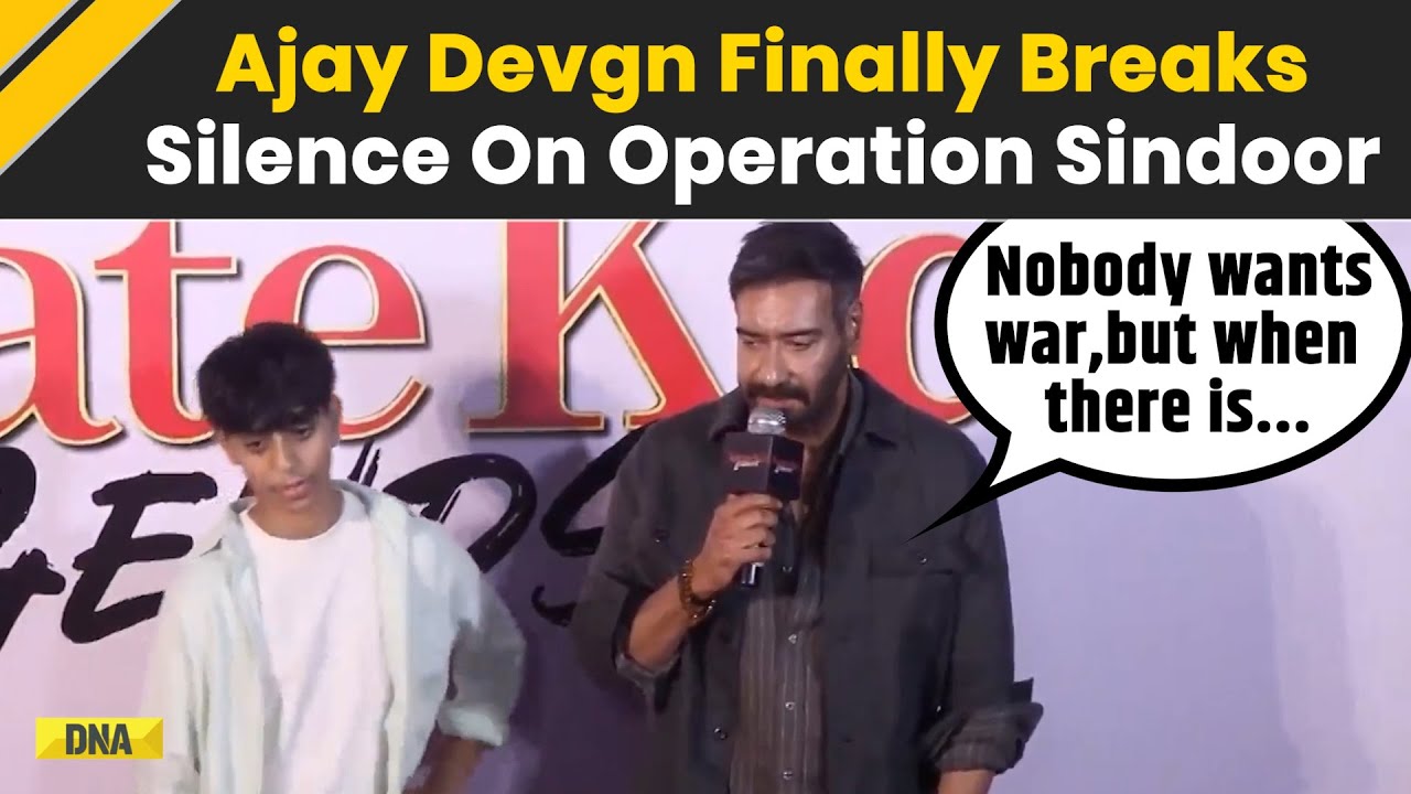 Bollywood Actor Ajay Devgn Hails Indian Army After Successful Operation ...