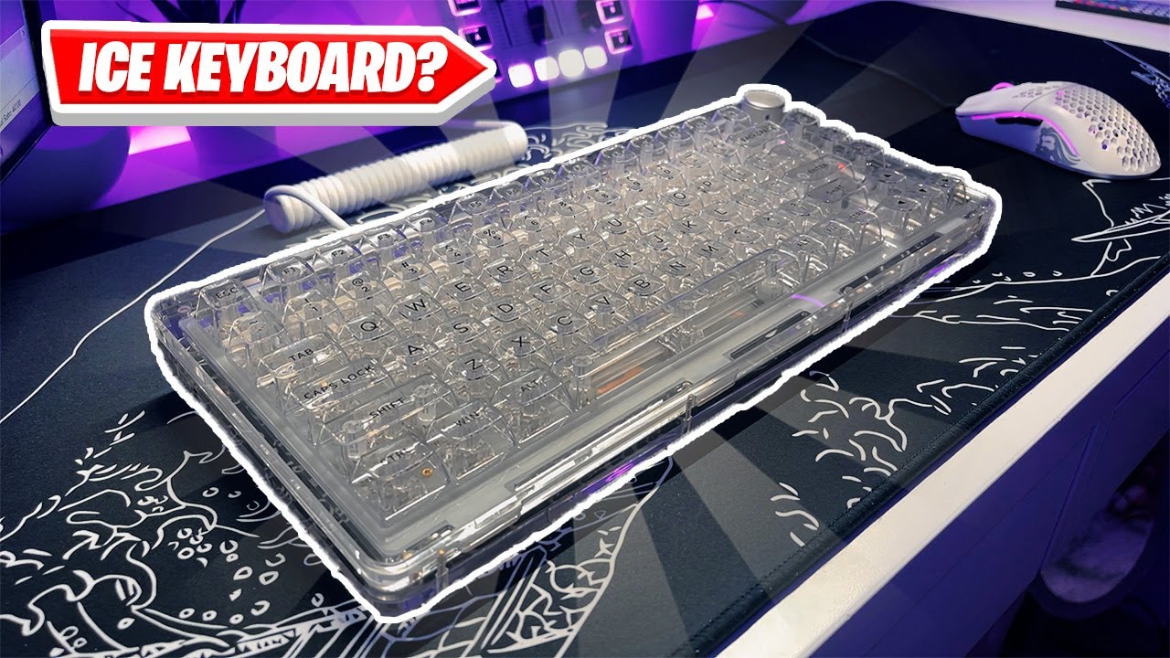 what if you combined a KEYBOARD with ICE..? - YouTube
