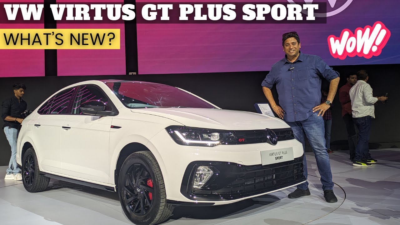 Meet the 2024 Volkswagen Virtus GT Plus Sport || Black & White theme ...