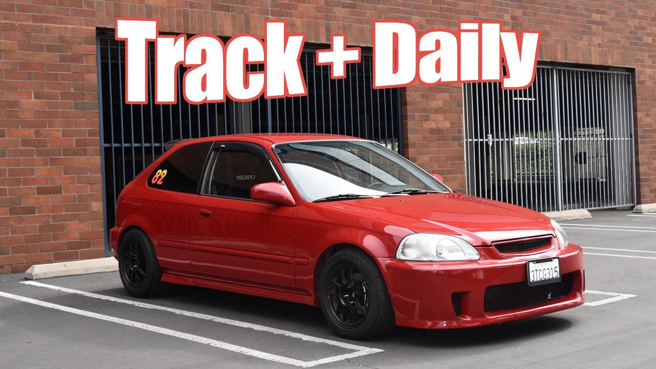 Track / Daily 1996 Honda Civic B20b build - YouTube