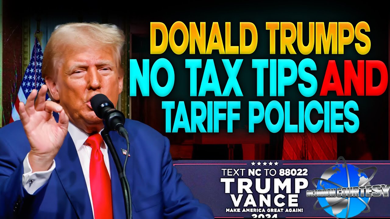 Trump's No Tax On Tips & Tariffs Proposals Have Been Met With Mixed ...