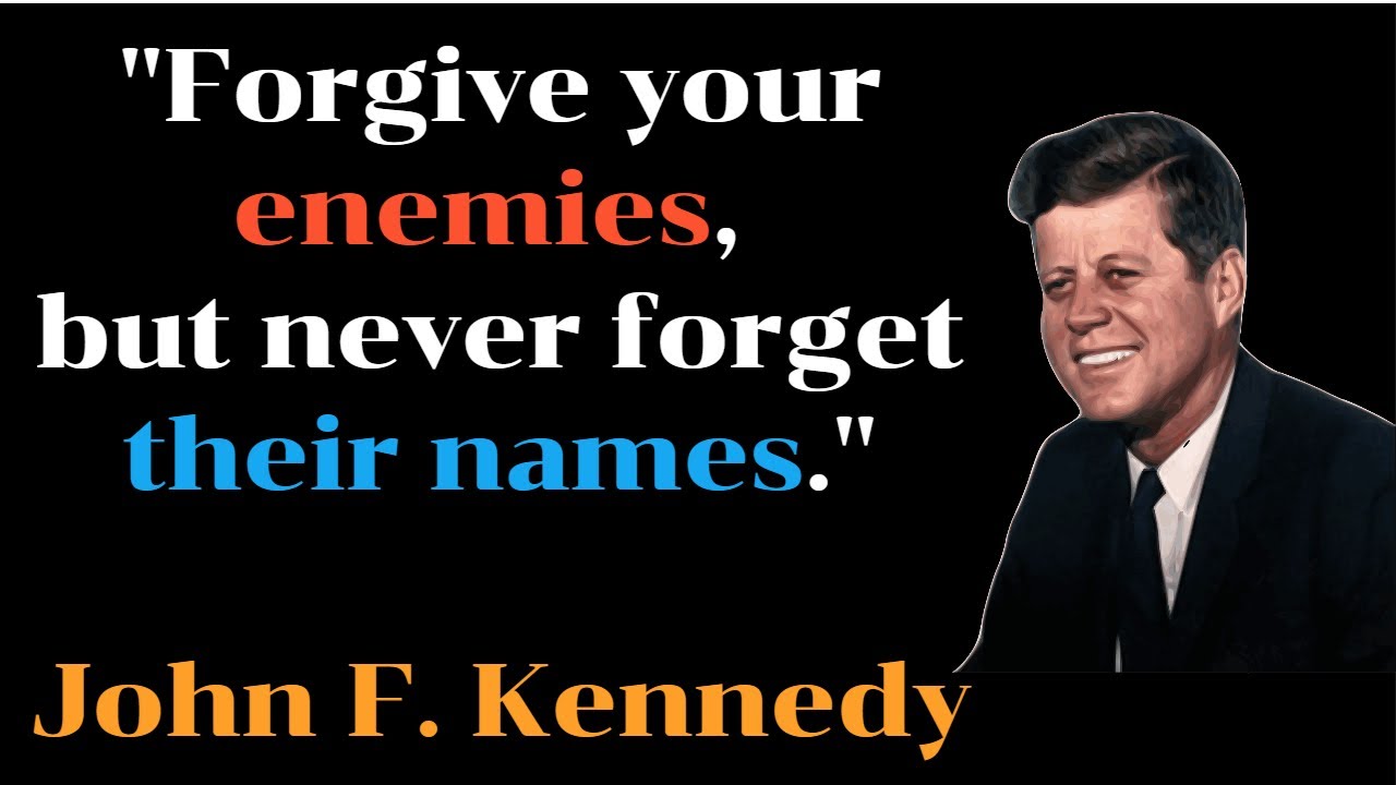 JFK's Top 10 Inspirational Quotes for Success and Change - YouTube