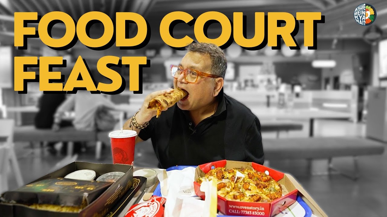 Ultimate Food Court Feast! | Pizza | Burger | Biryani | Cheesecake ...