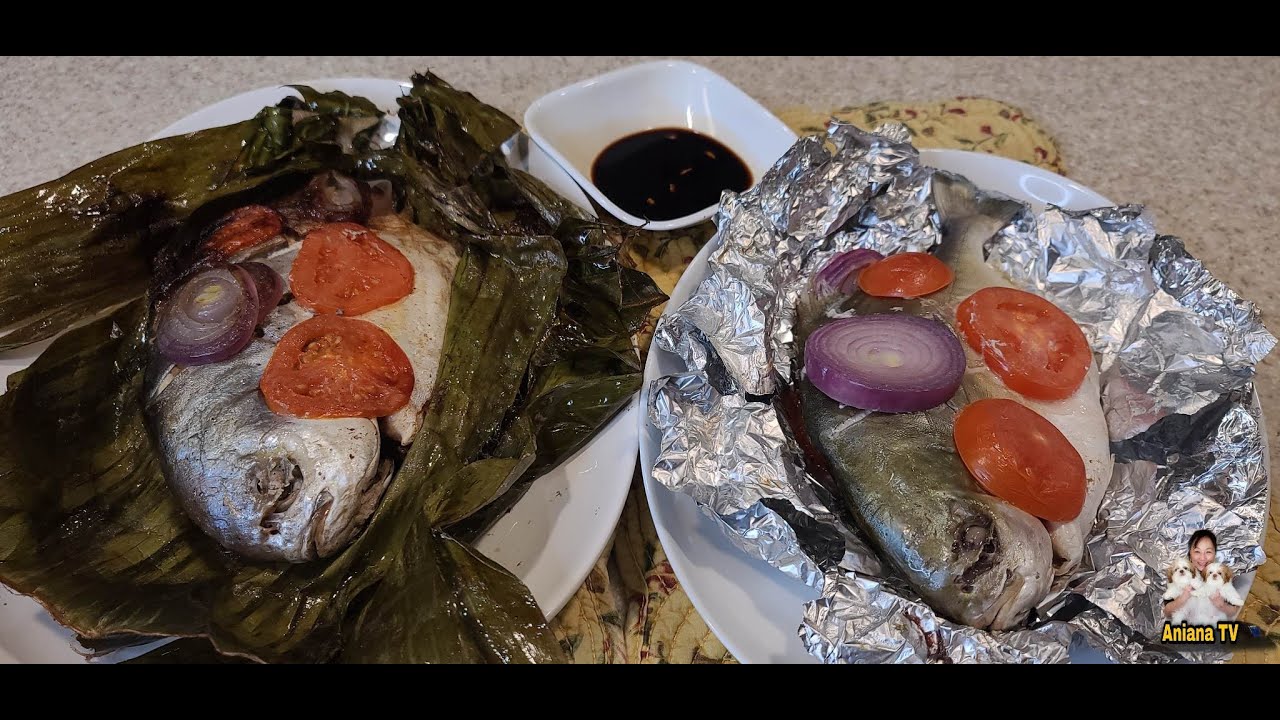Two Delicious Ways to Cook Pampano: Pinaputok and Steamed | @AnianaTV ...