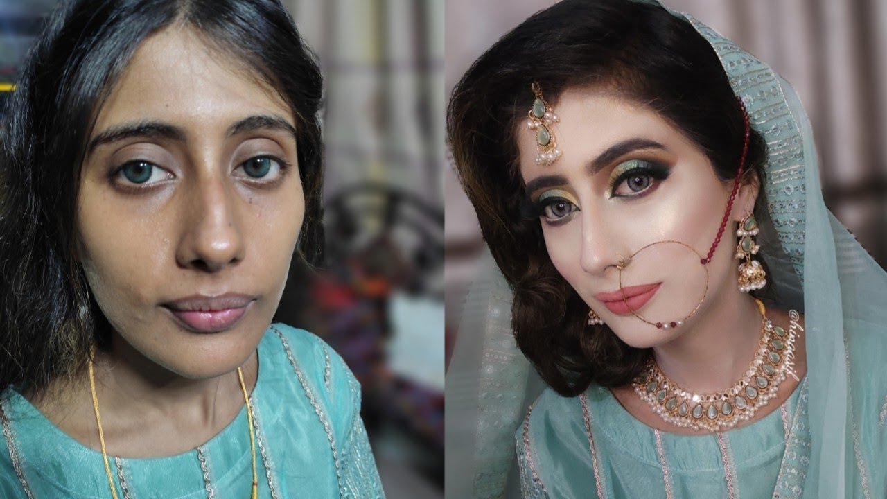 Traditional Bridal Makeup Tutorial // Nikkah Makeup Look - YouTube