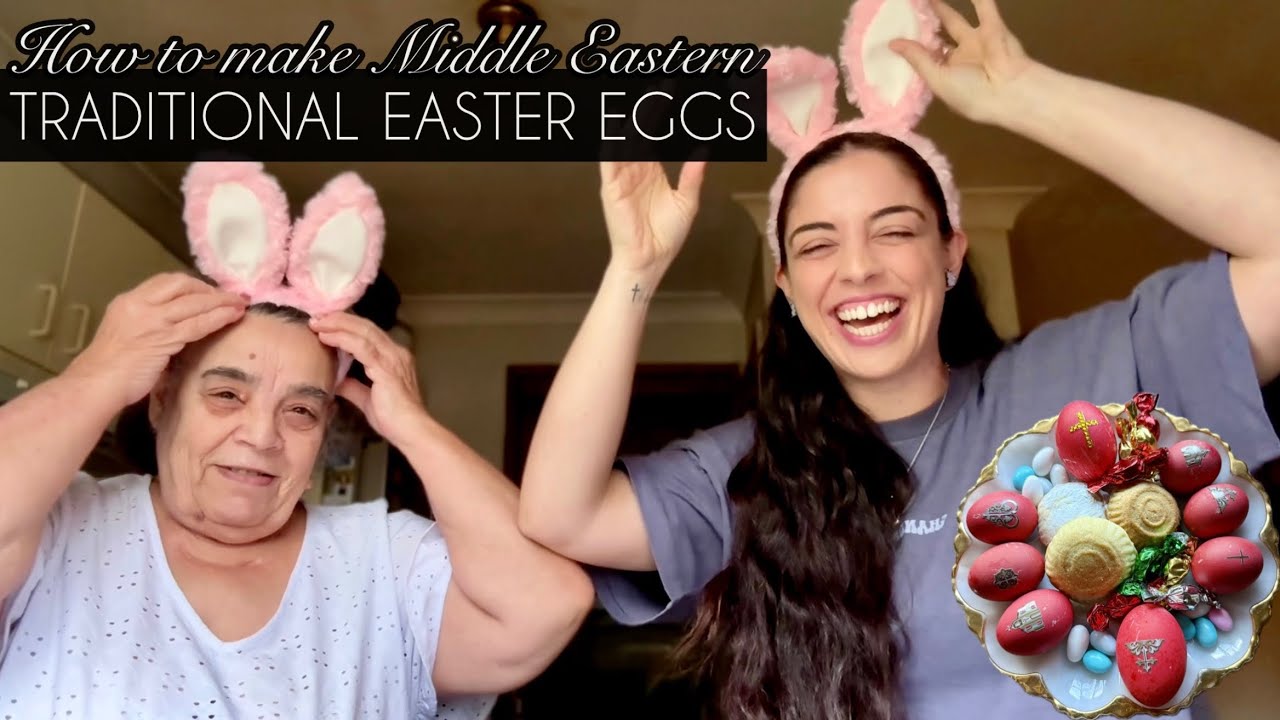 HOW TO MAKE MIDDLE EASTERN TRADITIONAL EASTER EGGS - YouTube