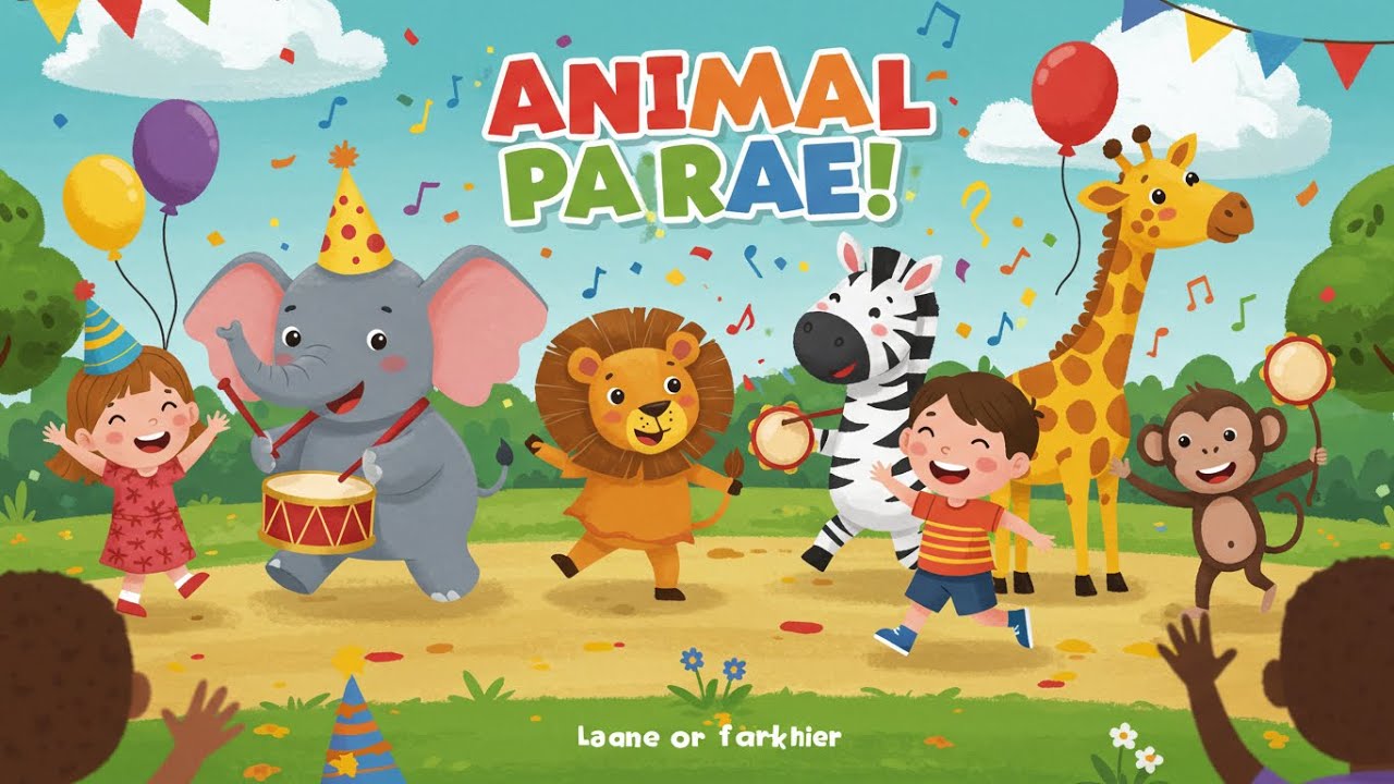 The Secret Behind the Animal Parade | obillionkidstv - YouTube