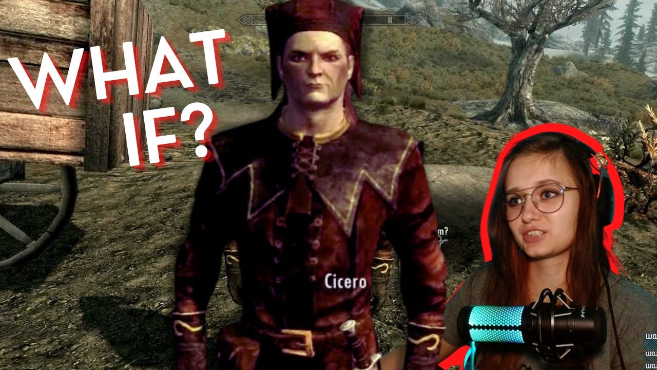 Trying to kill Cicero (the Jester) || Skyrim - YouTube