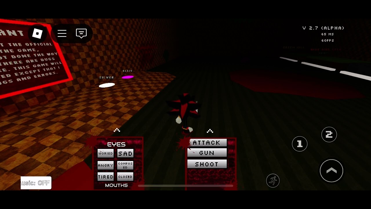 Roblox: Sonic.EXE: RP - remake sound effects: Shadow’s Weapon (Shooting ...