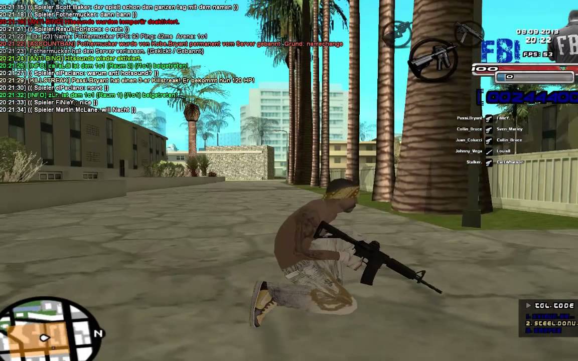Realistic Weapon Mods GTA:SA - YouTube