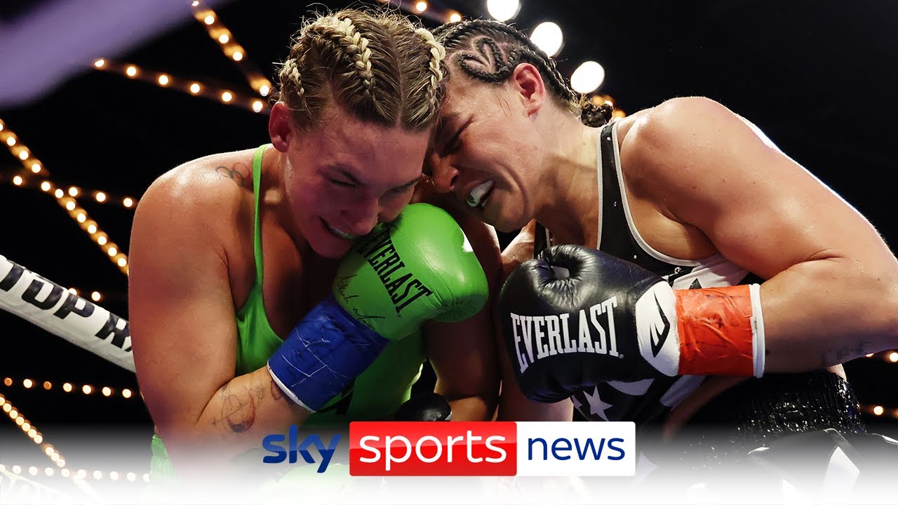 British Boxer Sandy Ryan accuses rival Mikaela Mayer for stunt leading ...