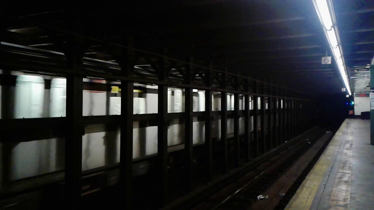 MTA 2-Train: 2001 Bombardier R142s At Newkirk Avenue - YouTube