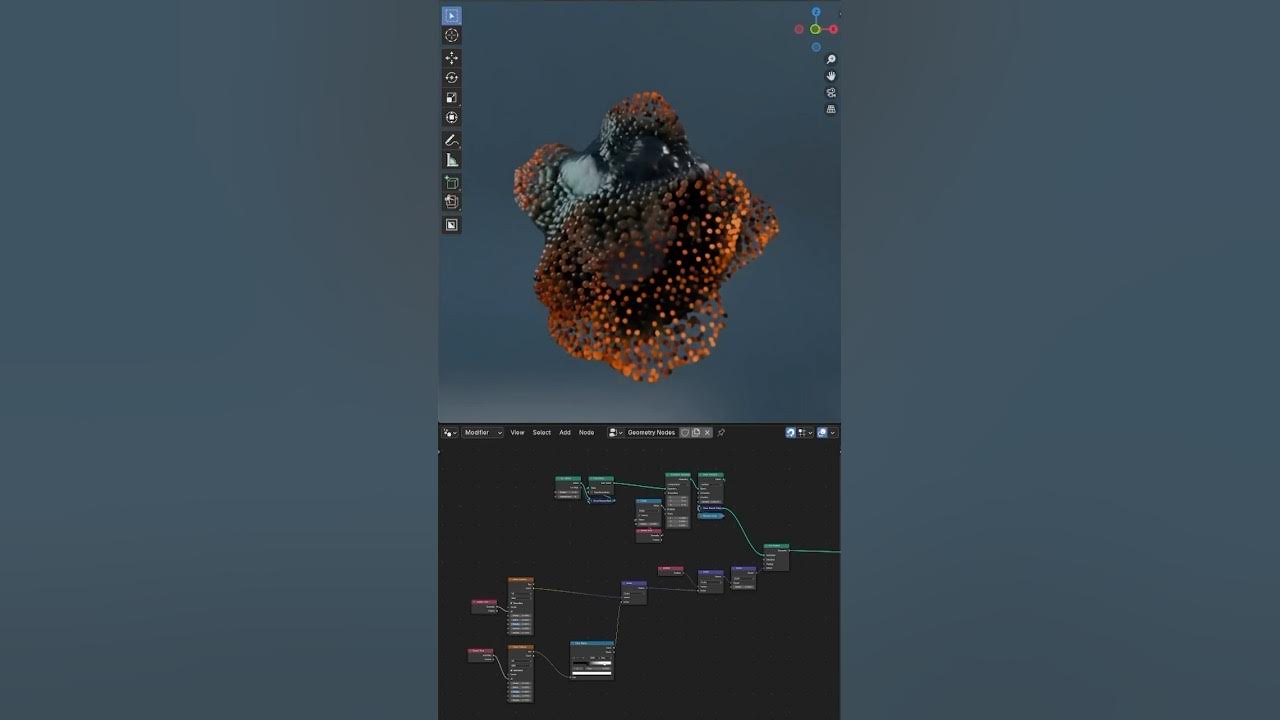 Create Amazing Particle Effects Using Geometry Nodes Easily - YouTube