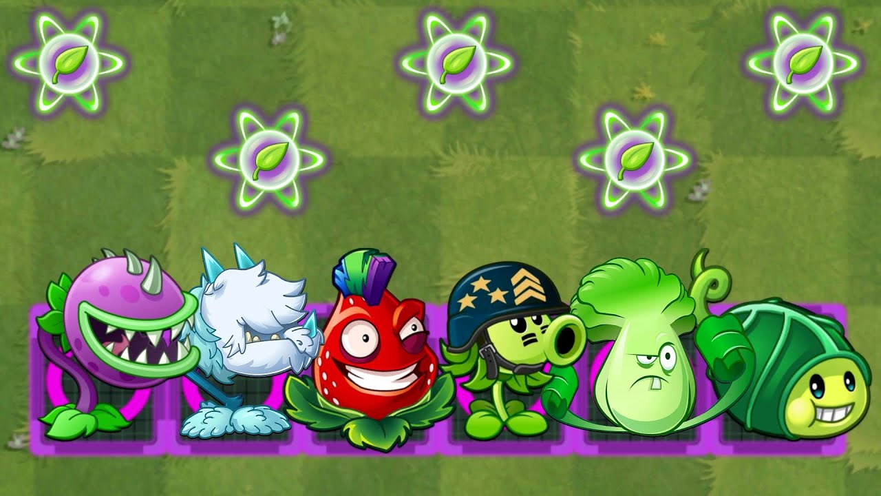 Every Plants Power-Up Vs Cardio Zombie & 50 Carnie Imp - PvZ 2. - YouTube