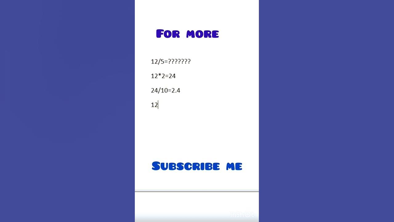 How To Divide Number On Five 5 YouTube how-to-divide-number-on-five-5-youtube