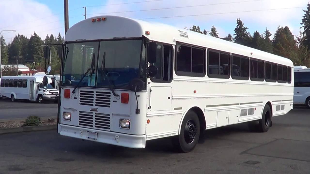 2005 Thomas Saf-T-Liner 44 Passenger Bus - B60188 - YouTube