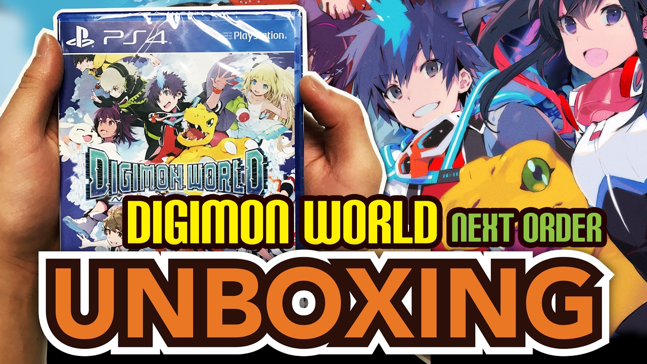 Digimon World Next Order (PS4) Unboxing !! - YouTube