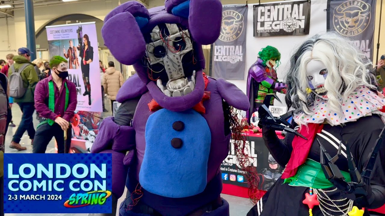London Film & Comic Con - March 2024 | Cosplay & VLOG | Comic Con - YouTube