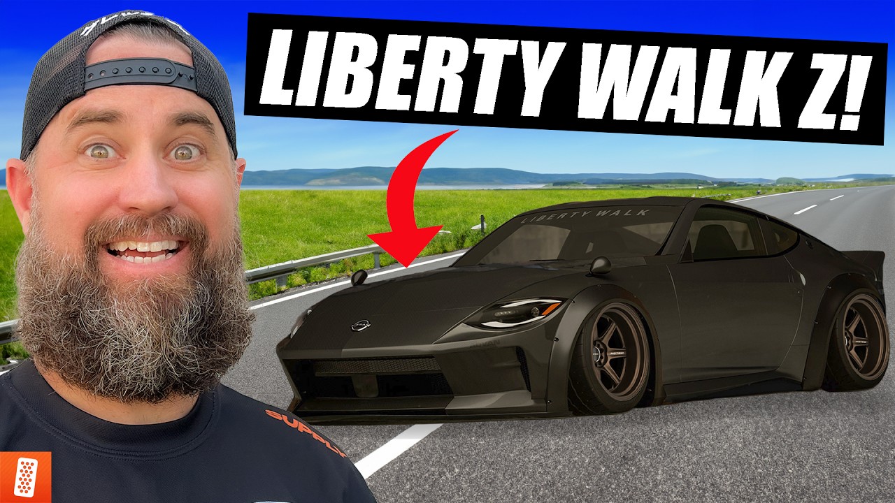 Building the USA’s FIRST Liberty Walk Nissan Z for SEMA! - Part 2 - YouTube
