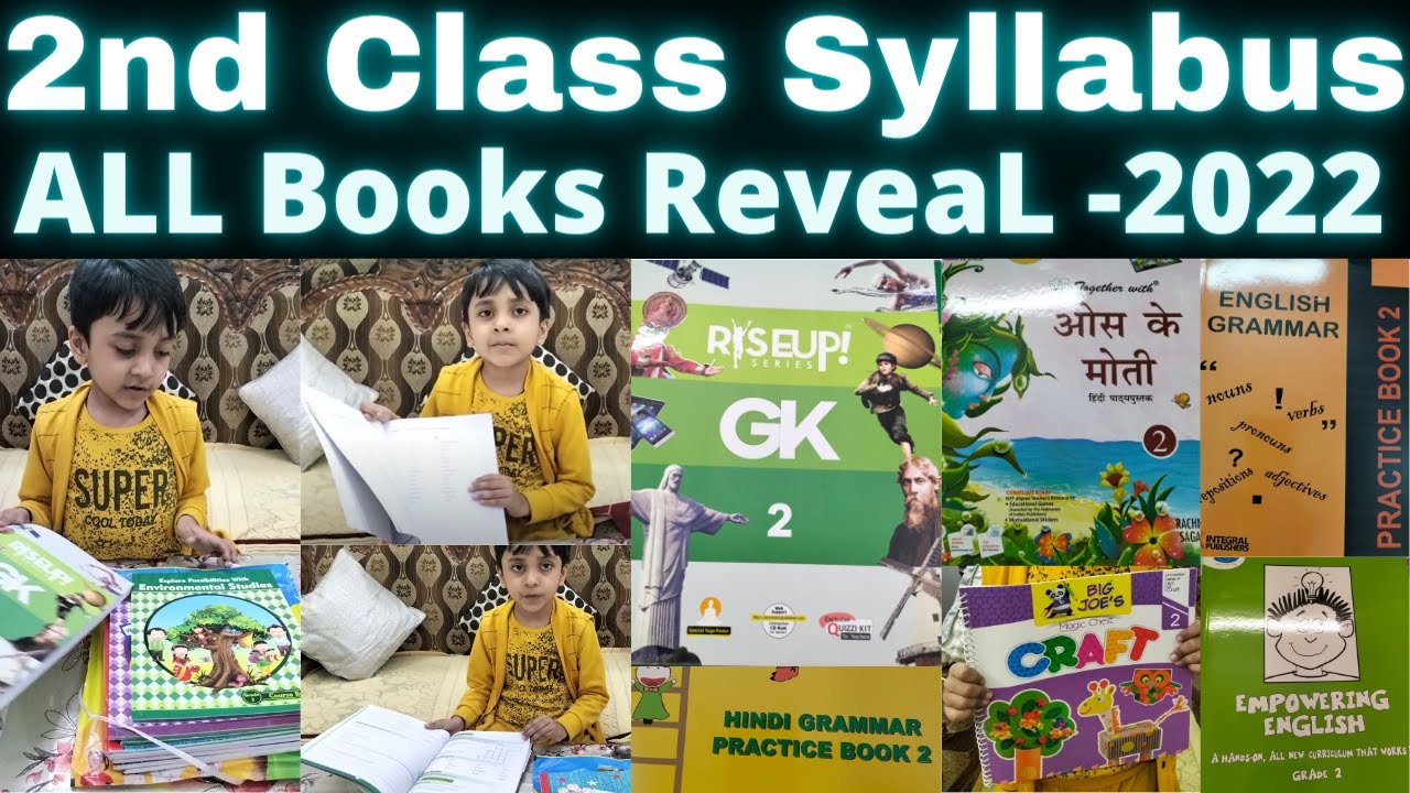 2nd class Syllabus 2023 | 2nd class Books | Icse Board Books grade 2 ...