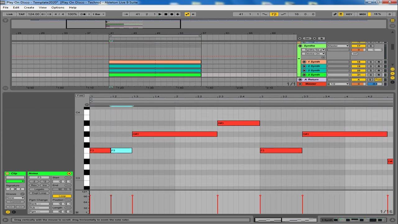 Vocal Deep House Work №38 in Ableton live 9 Part 1 - YouTube